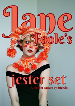 Jane Foole's Jester set | Crochet pattern | Beginner friendly ...